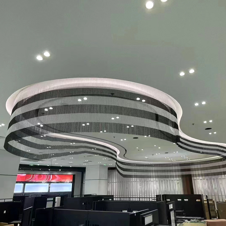 Decorative Chain Link Curtain Screens With a Smart Pattern – Hebei ...